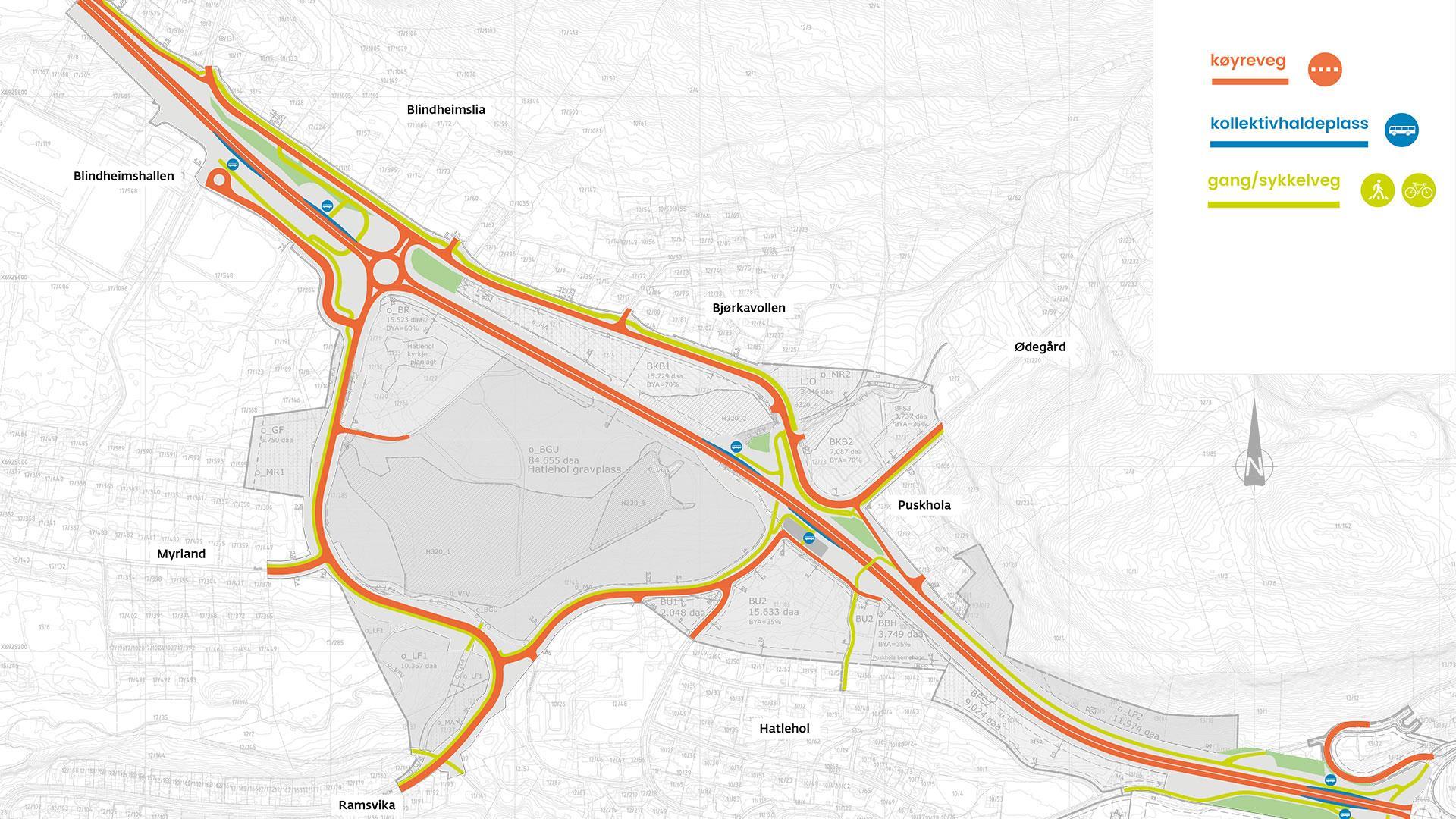 Bypakke Ålesund - Fv. 60 Blindheim – Flisnes - Bertelsen & Garpestad
