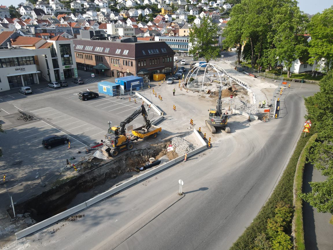 Torg Egersund - Bertelsen & Garpestad