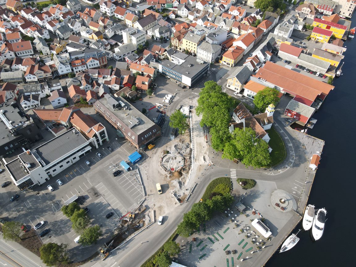 Torg Egersund - Bertelsen & Garpestad